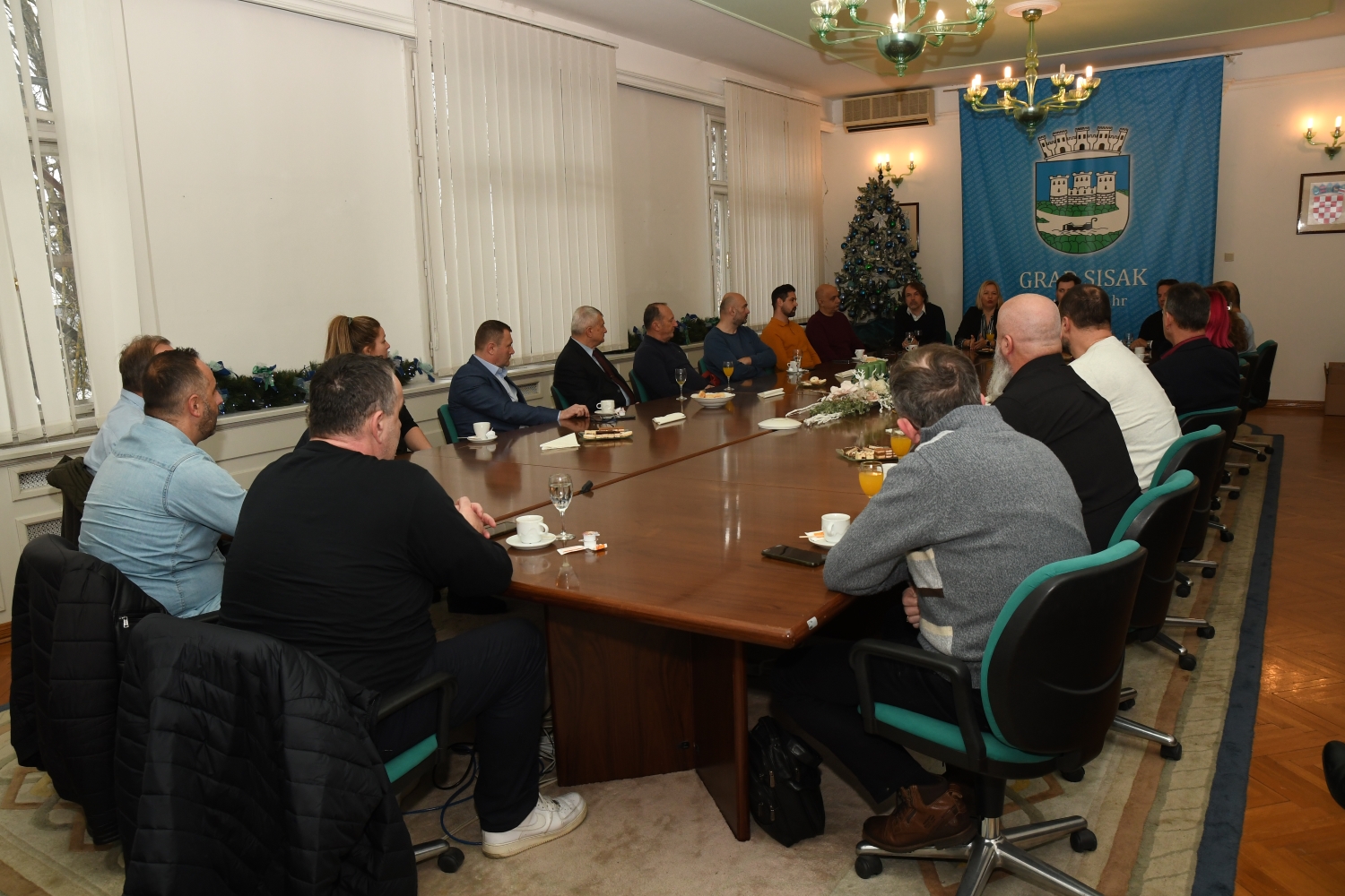 Održani blagdanski prijemi za klubove i udruge | Grad Sisak