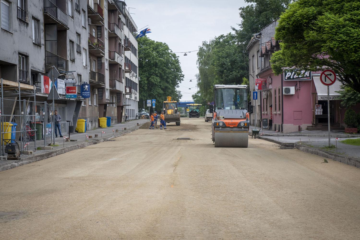 Završni radovi u Frankopanskoj ulici | Grad Sisak