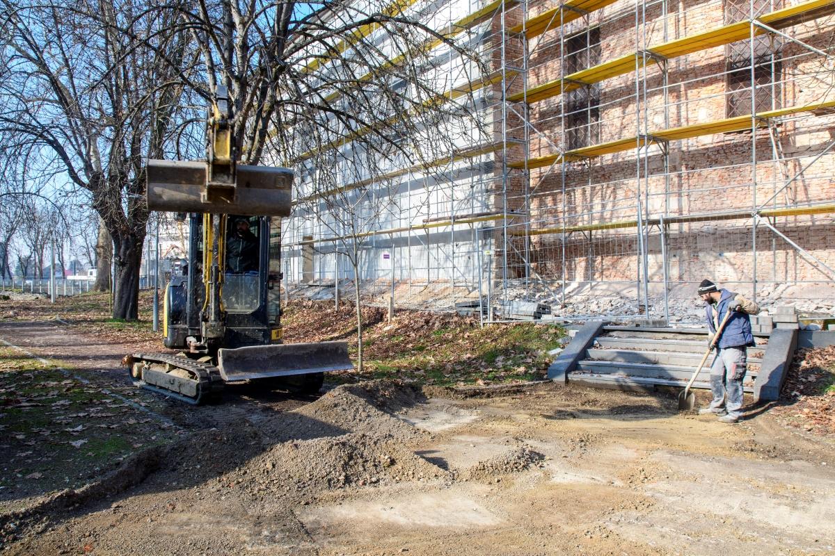 Započelo uređenje Šetališta Vladimira Nazora | Grad Sisak